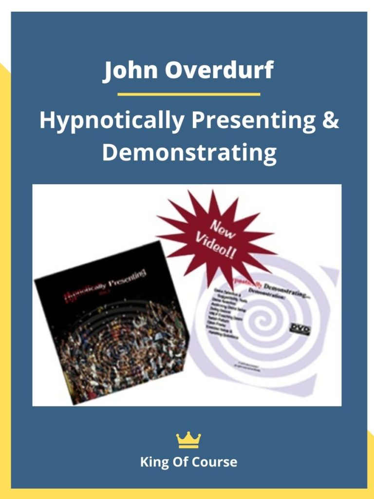 John Overdurf – Hypnotically Presenting & Demonstrating | LOADCOURSE ...