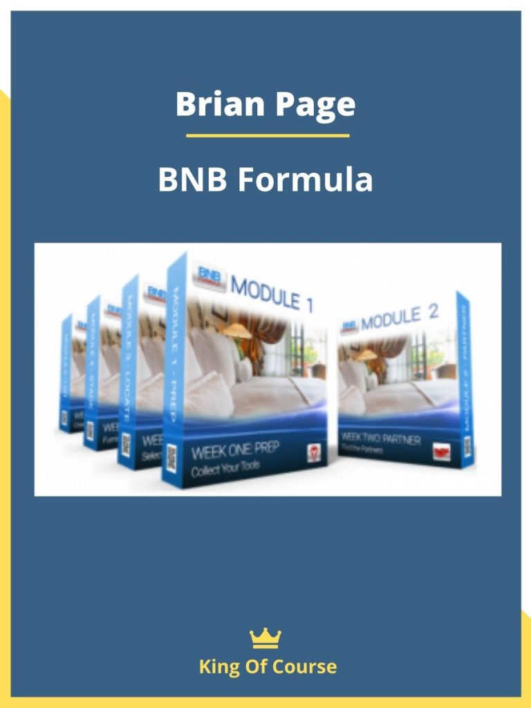 Brian Page – BNB Formula | LOADCOURSE - Best Discount Trading & Marketing Courses