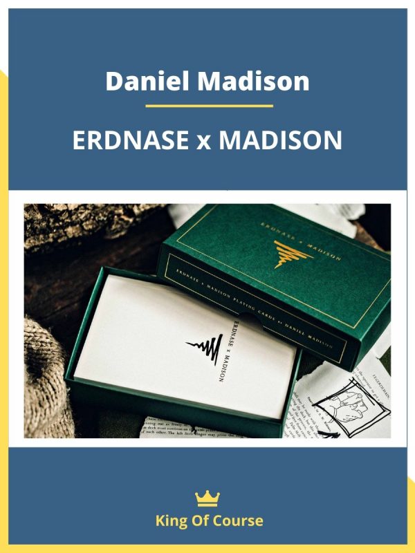 Daniel Madison – ERDNASE x MADISON | LOADCOURSE - Best Discount Trading ...