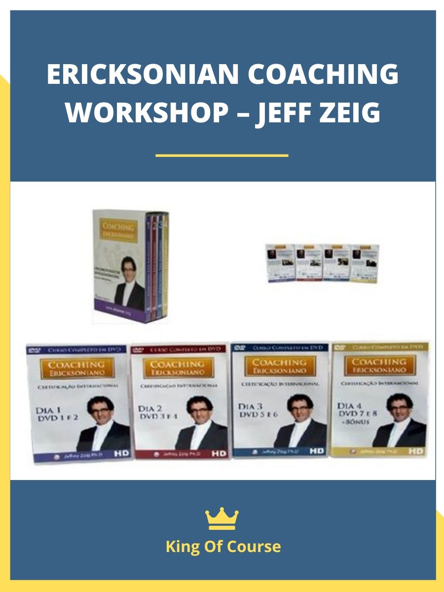 ERICKSONIAN COACHING WORKSHOP – JEFF ZEIG | LOADCOURSE - Best Discount ...