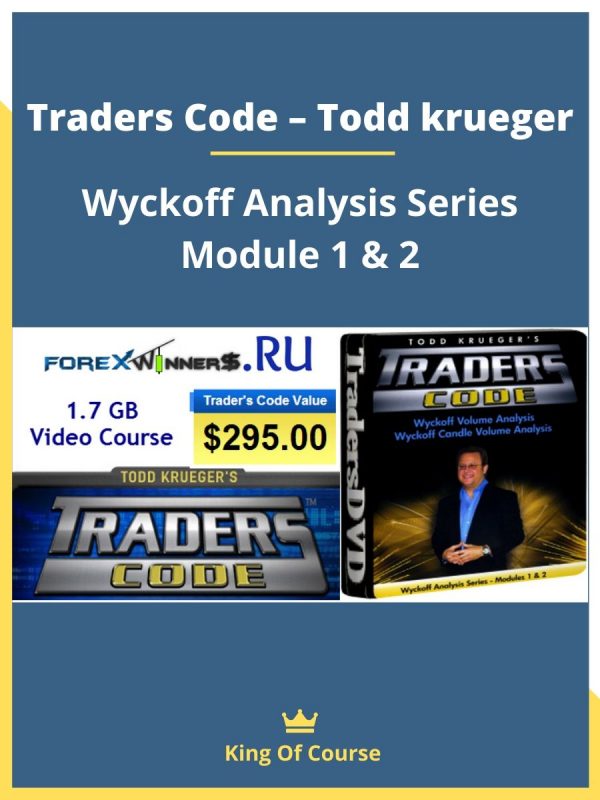 Traders Code – Todd krueger – Wyckoff Analysis Series Module 1 & 2 ...