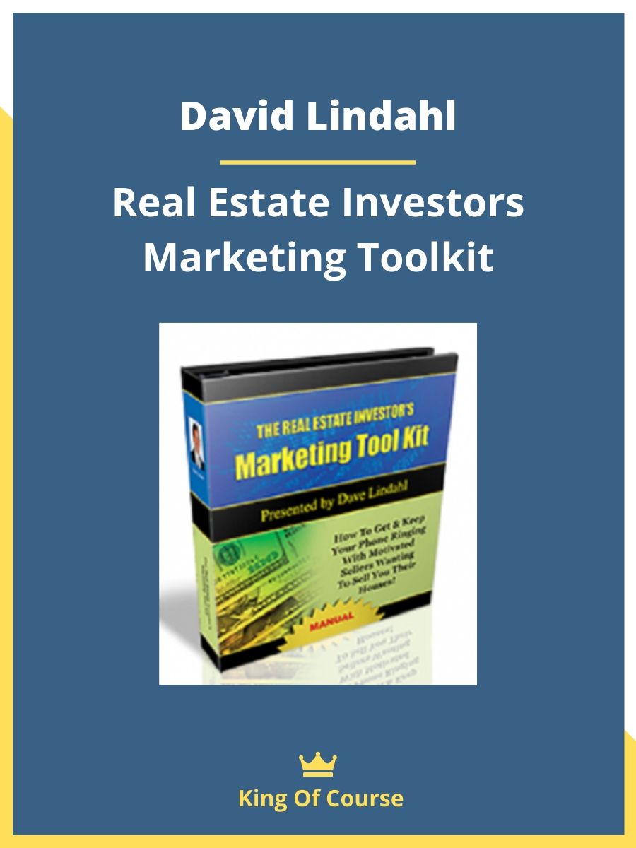 David Lindahl – Real Estate Investors Marketing Toolkit | LOADCOURSE ...