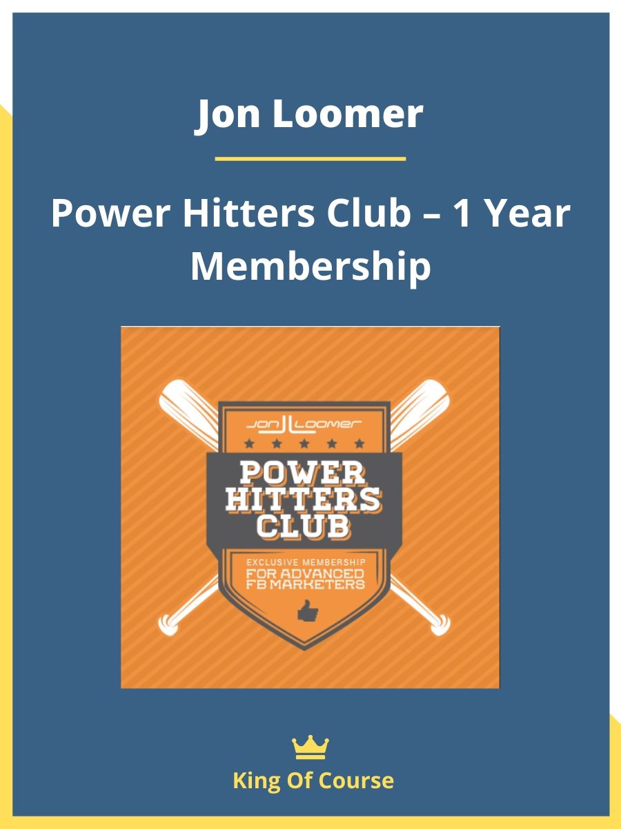 Jon Loomer – Power Hitters Club – 1 Year Membership | LOADCOURSE - Best ...