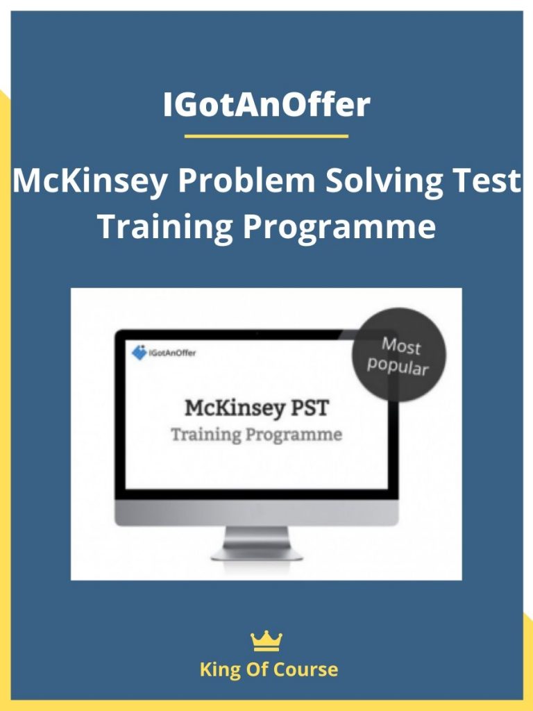 IGotAnOffer – McKinsey Problem Solving Test Training Programme ...