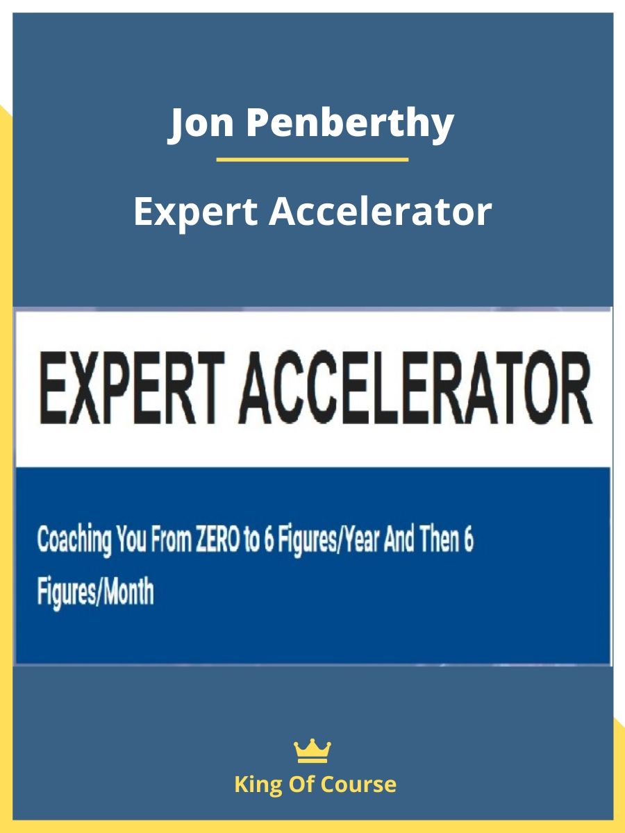 Jon Penberthy – Expert Accelerator | LOADCOURSE - Best Discount Trading ...