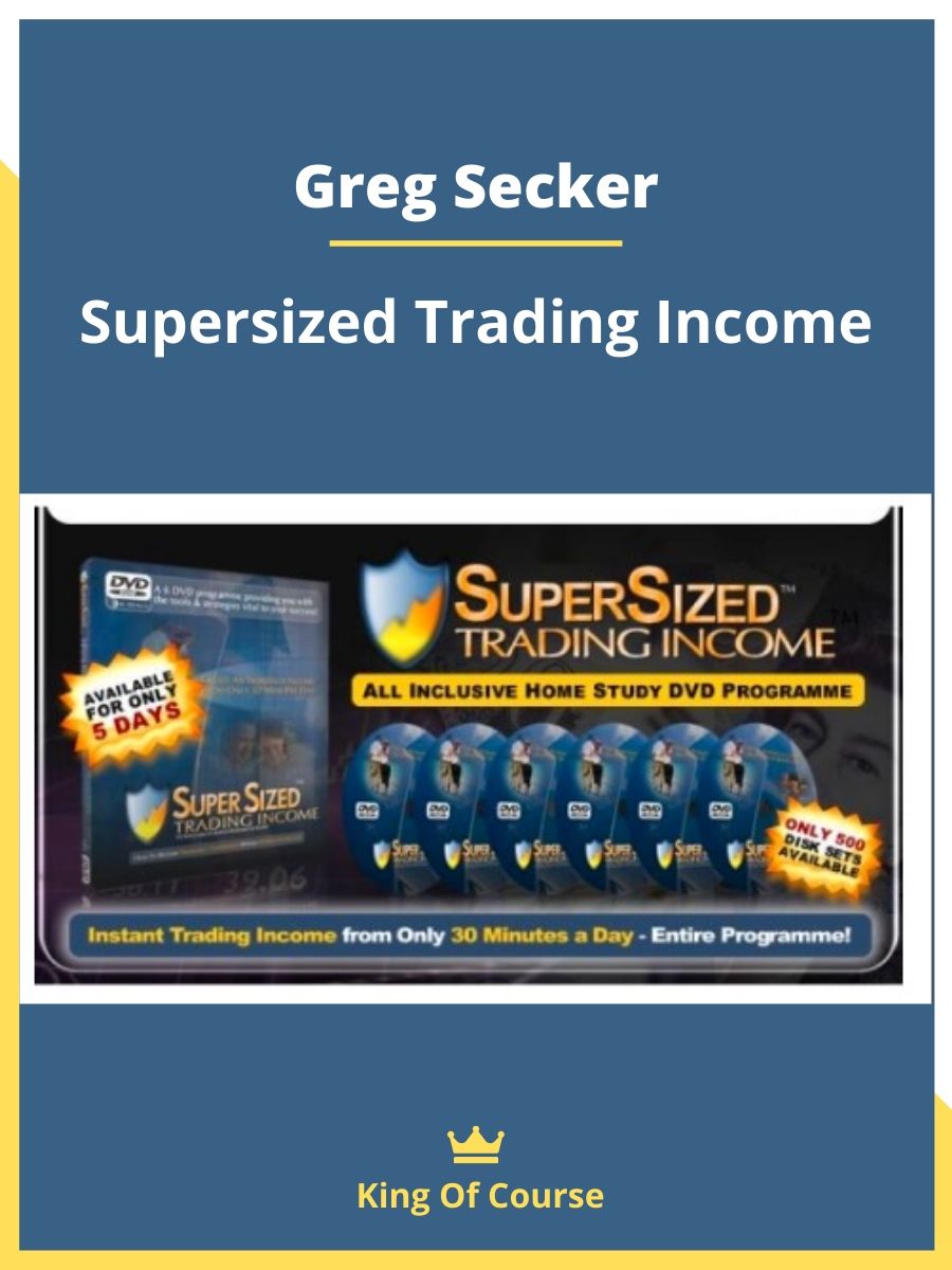 Greg Secker – Supersized Trading Income | LOADCOURSE - Best Discount ...