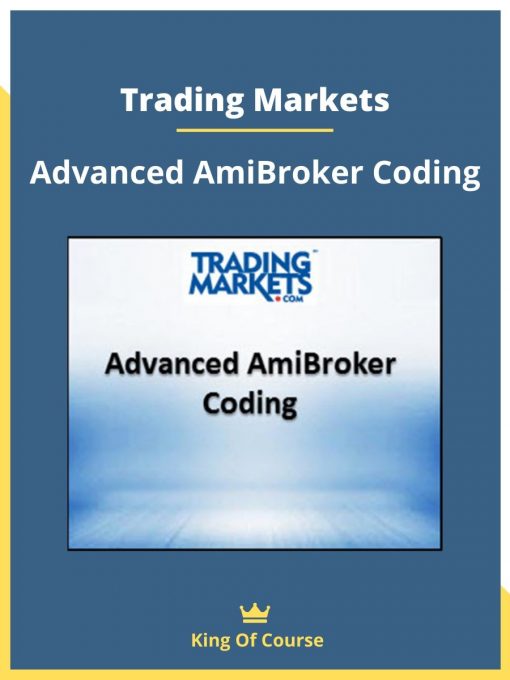 Trading Markets – Advanced AmiBroker Coding | LOADCOURSE - Best ...