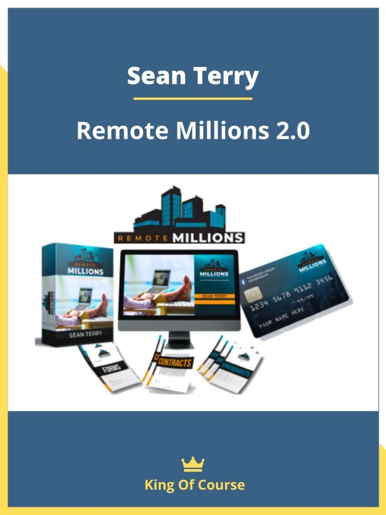 Sean Terry – Remote Millions 2.0 | LOADCOURSE - Best Discount Trading ...