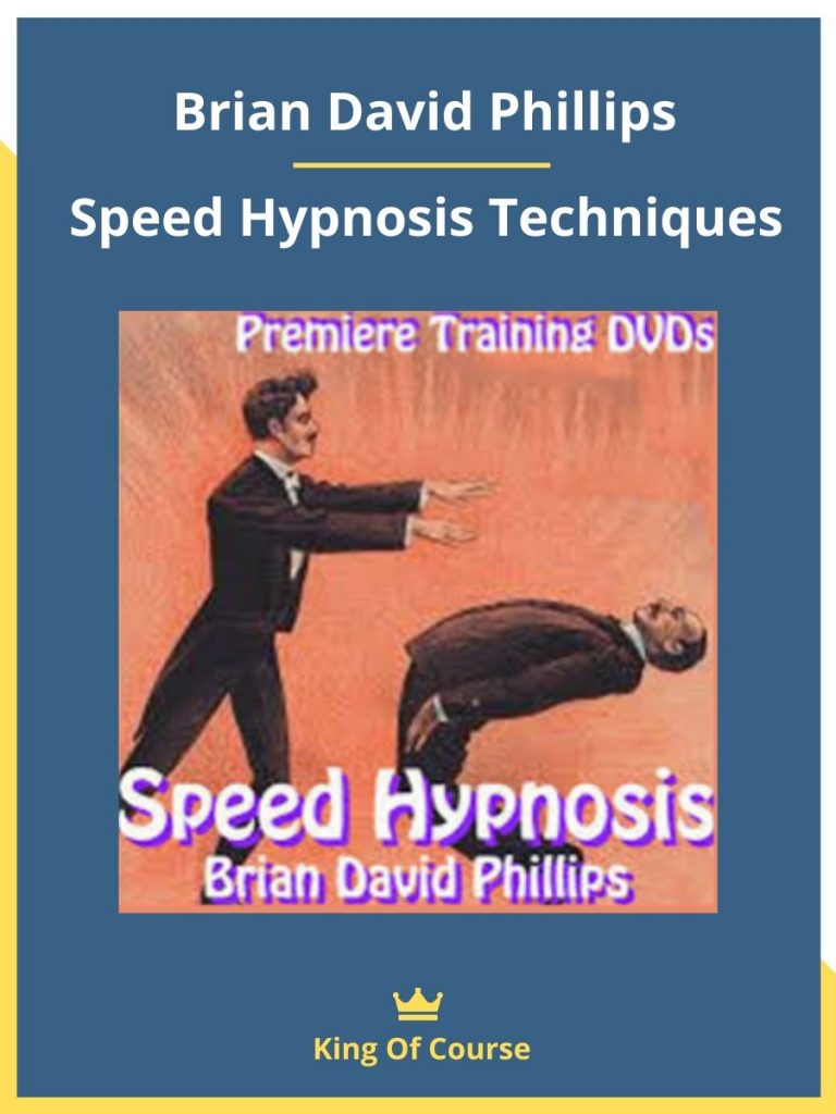 Brian David Phillips – Speed Hypnosis Techniques | LOADCOURSE - Best ...