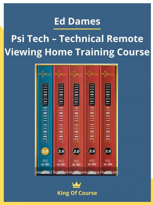 Ed Dames – Psi Tech – Technical Remote Viewing Home Training Course ...