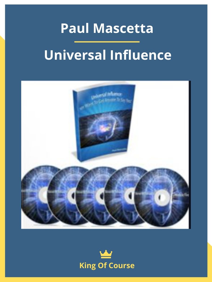 Paul Mascetta – Universal Influence | LOADCOURSE - Best Discount ...