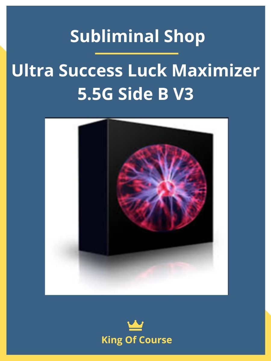 Subliminal Shop – Ultra Success Luck Maximizer 5.5G Side B V3 ...