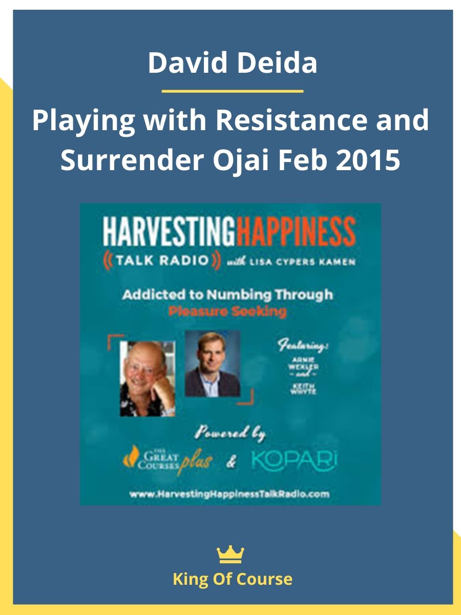 David Deida – Playing with Resistance and Surrender Ojai Feb 2015 ...