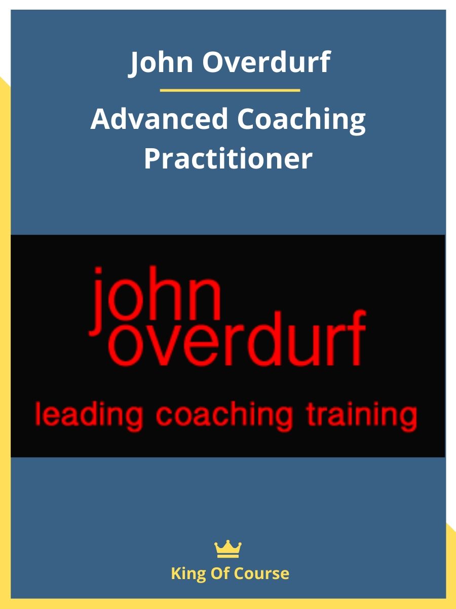 John Overdurf – Advanced Coaching Practitioner | LOADCOURSE - Best ...