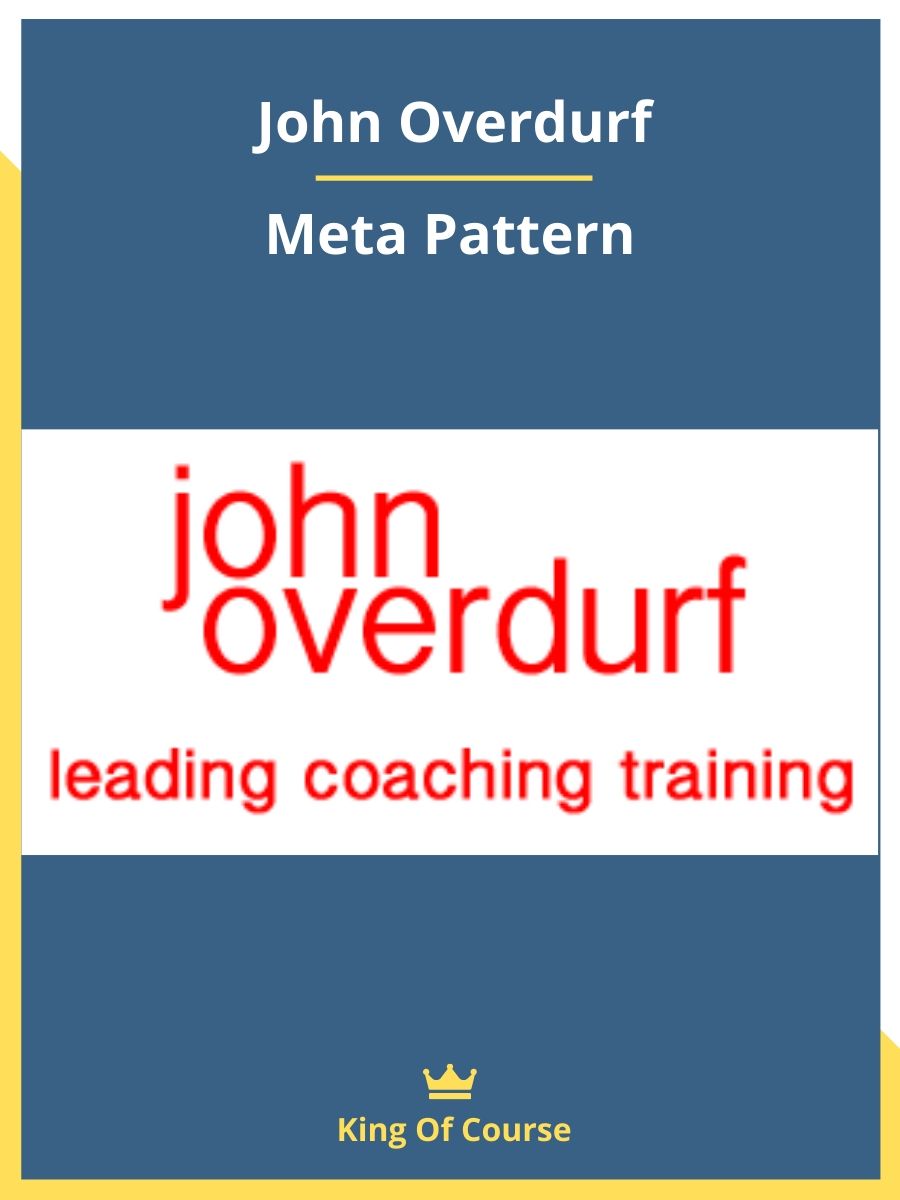 John Overdurf – Meta Pattern | LOADCOURSE - Best Discount Trading ...