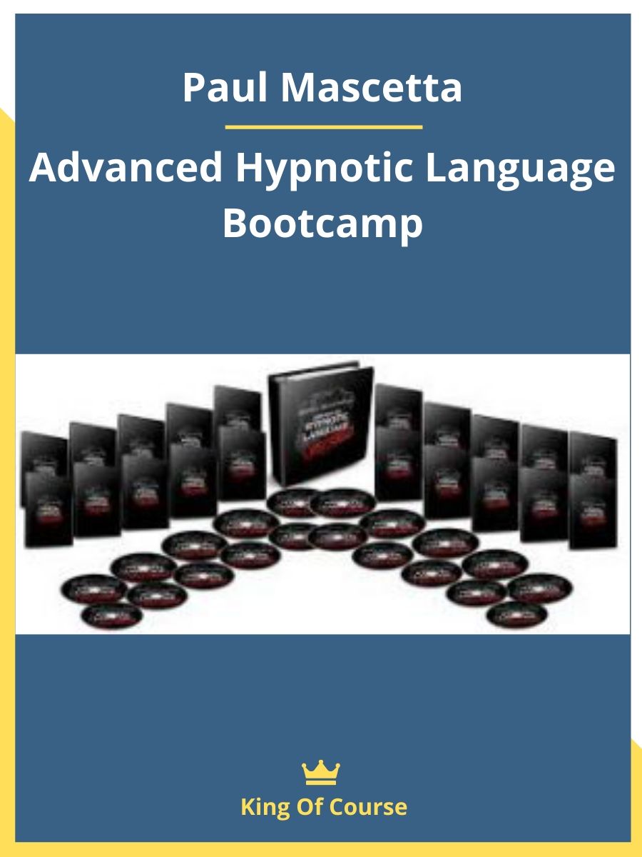 Paul Mascetta – Advanced Hypnotic Language Bootcamp | LOADCOURSE - Best ...