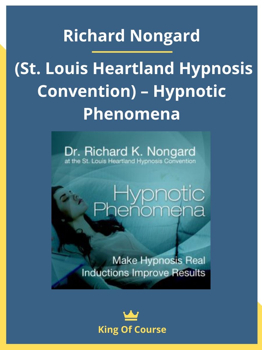 Richard Nongard (St. Louis Heartland Hypnosis Convention) – Hypnotic ...