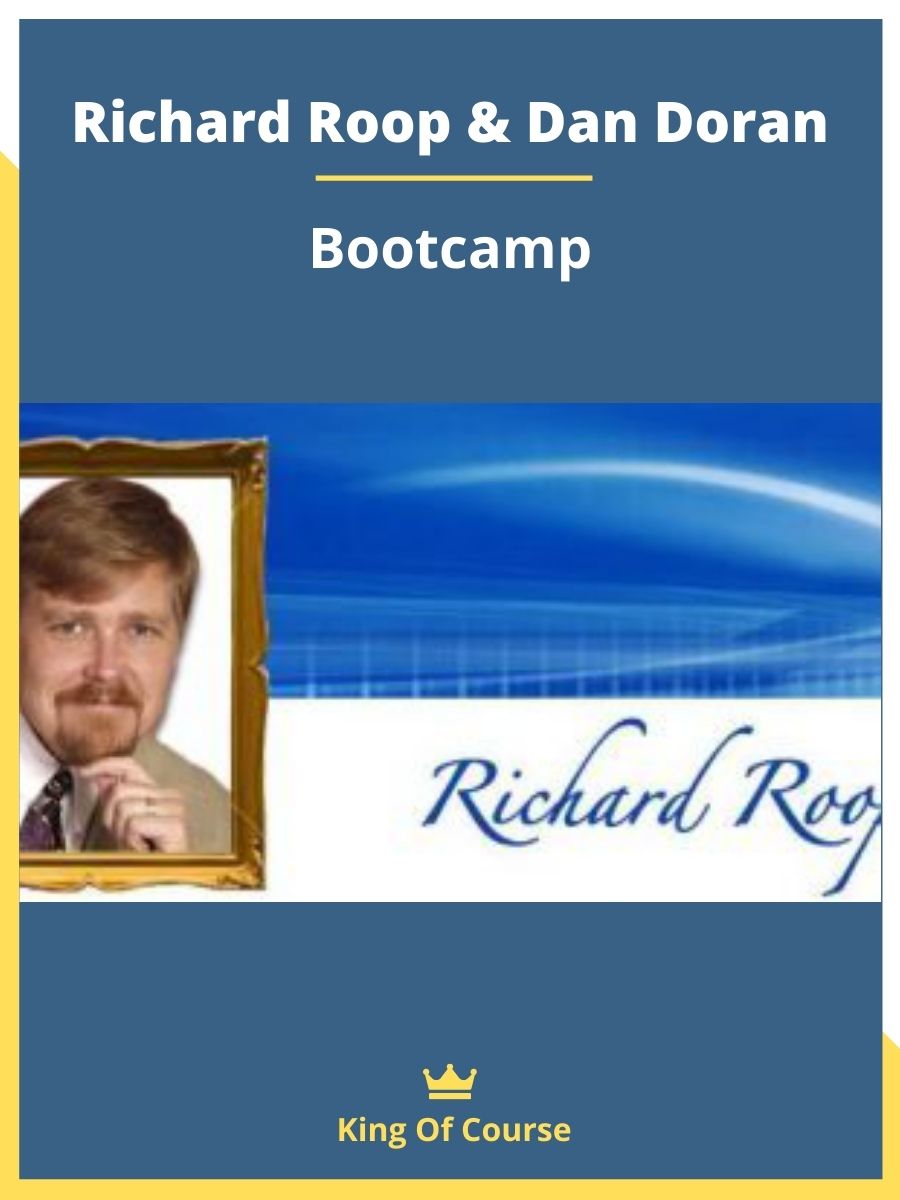 Richard Roop & Dan Doran – Bootcamp | LOADCOURSE - Best Discount ...