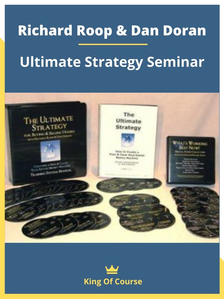 Richard Roop & Dan Doran – Ultimate Strategy Seminar | LOADCOURSE ...