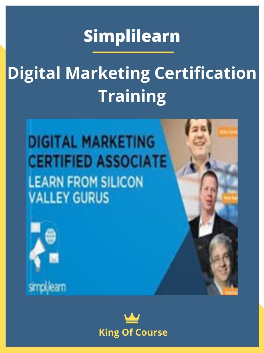 Simplilearn – Digital Marketing Certification Training | LOADCOURSE ...