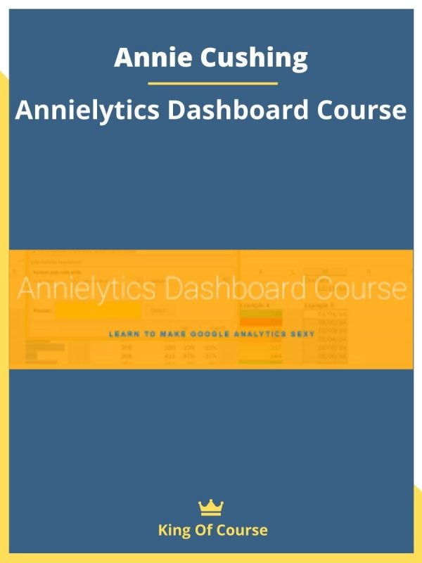 Annie Cushing – Annielytics Dashboard Course | LOADCOURSE - Best ...