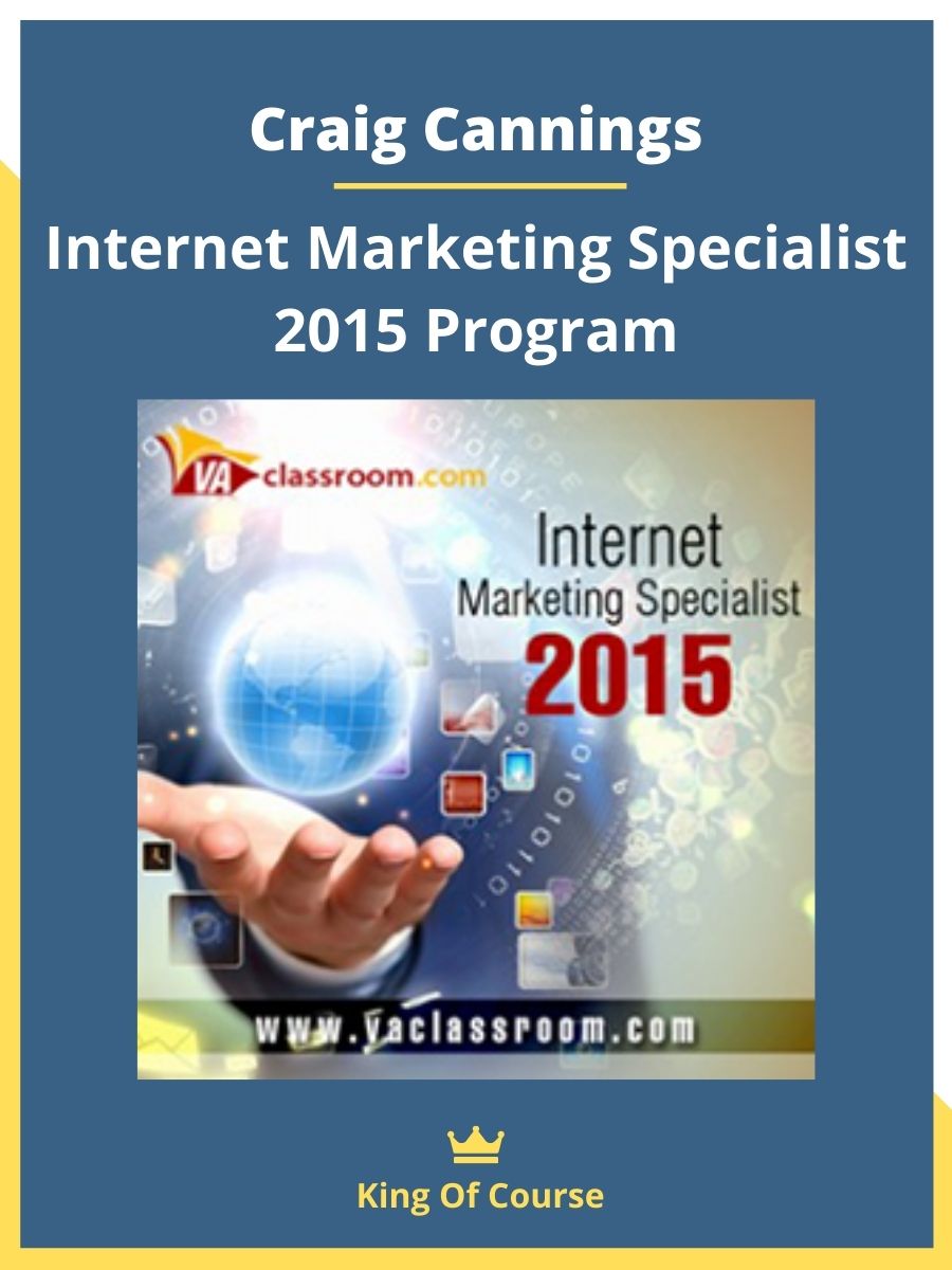 Craig Cannings – Internet Marketing Specialist 2015 Program ...