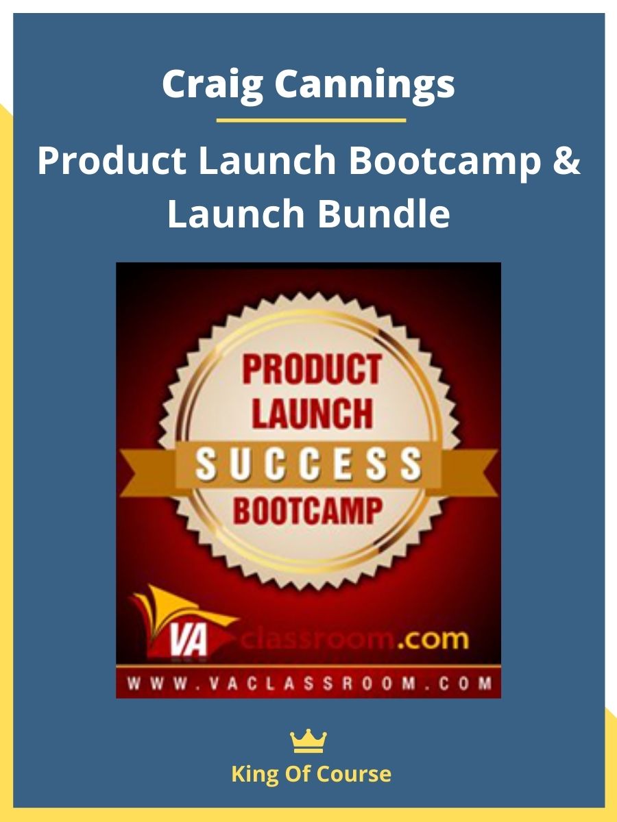 Craig Cannings – Product Launch Bootcamp & Launch Bundle | LOADCOURSE ...
