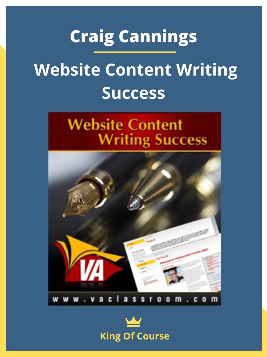 Craig Cannings – Website Content Writing Success | LOADCOURSE - Best ...