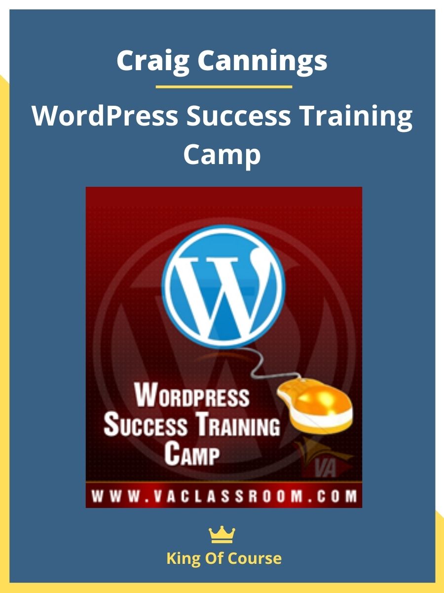 Craig Cannings – WordPress Success Training Camp | LOADCOURSE - Best ...
