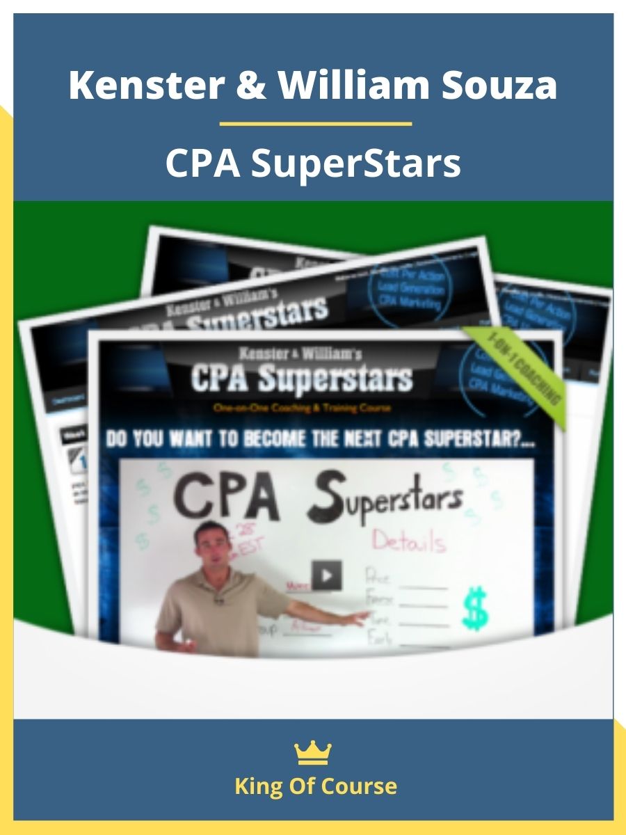 Kenster & William Souza – CPA SuperStars | LOADCOURSE - Best Discount ...
