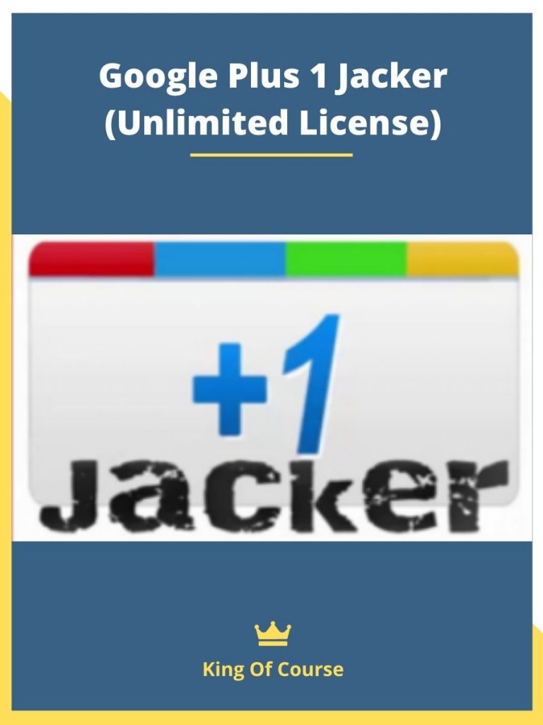 Google Plus 1 Jacker (Unlimited License) | LOADCOURSE - Best Discount ...