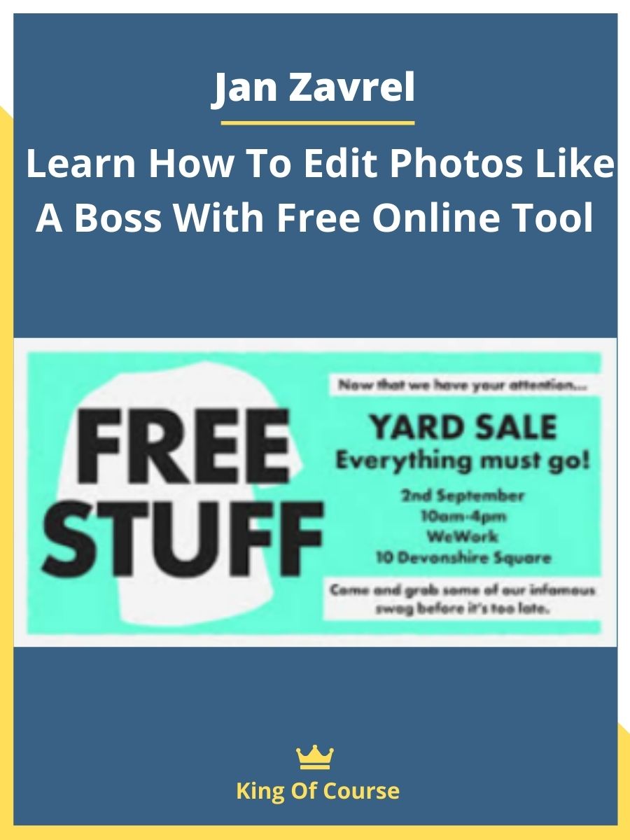 Jan Zavrel – Learn How To Edit Photos Like A Boss With Free Online Tool ...