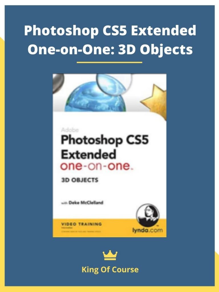 Photoshop CS5 Extended One-on-One: 3D Objects | LOADCOURSE - Best Discount Trading & Marketing ...