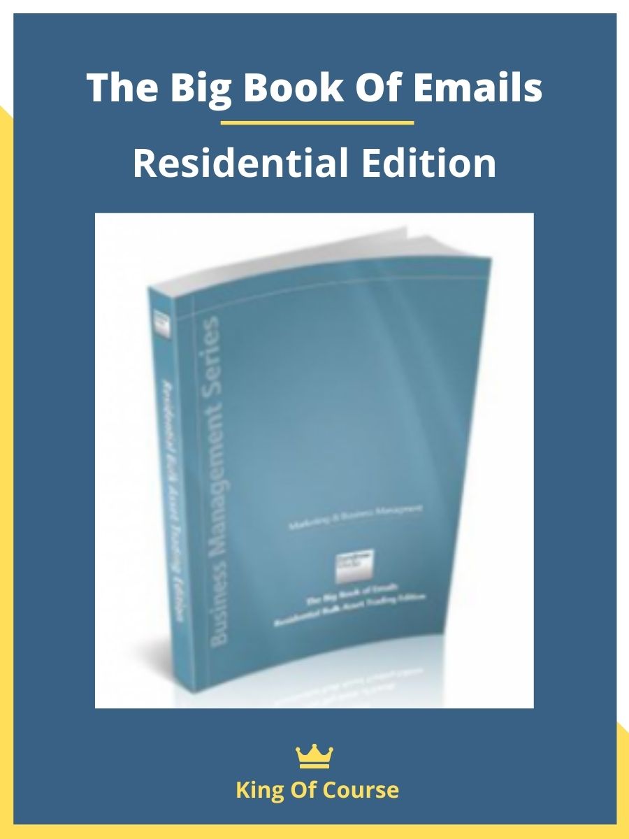 The Big Book Of Emails – Residential Edition | LOADCOURSE - Best ...