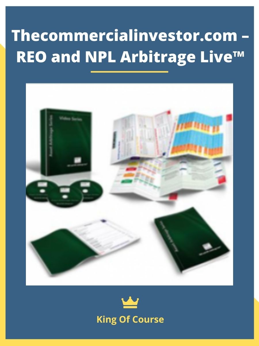 Thecommercialinvestor.com – REO and NPL Arbitrage Live™ | LOADCOURSE ...