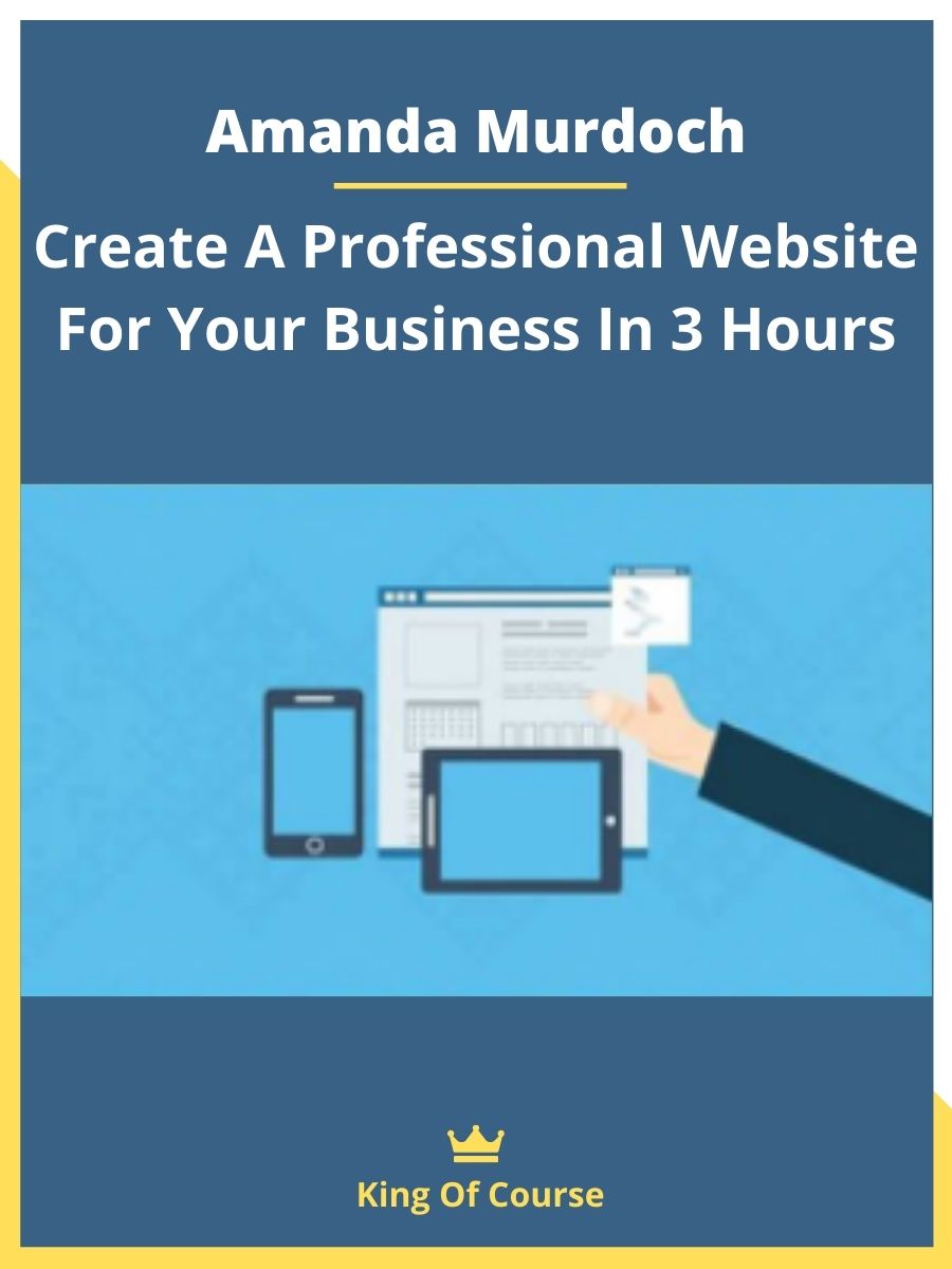 Amanda Murdoch – Create A Professional Website For Your Business In 3 ...