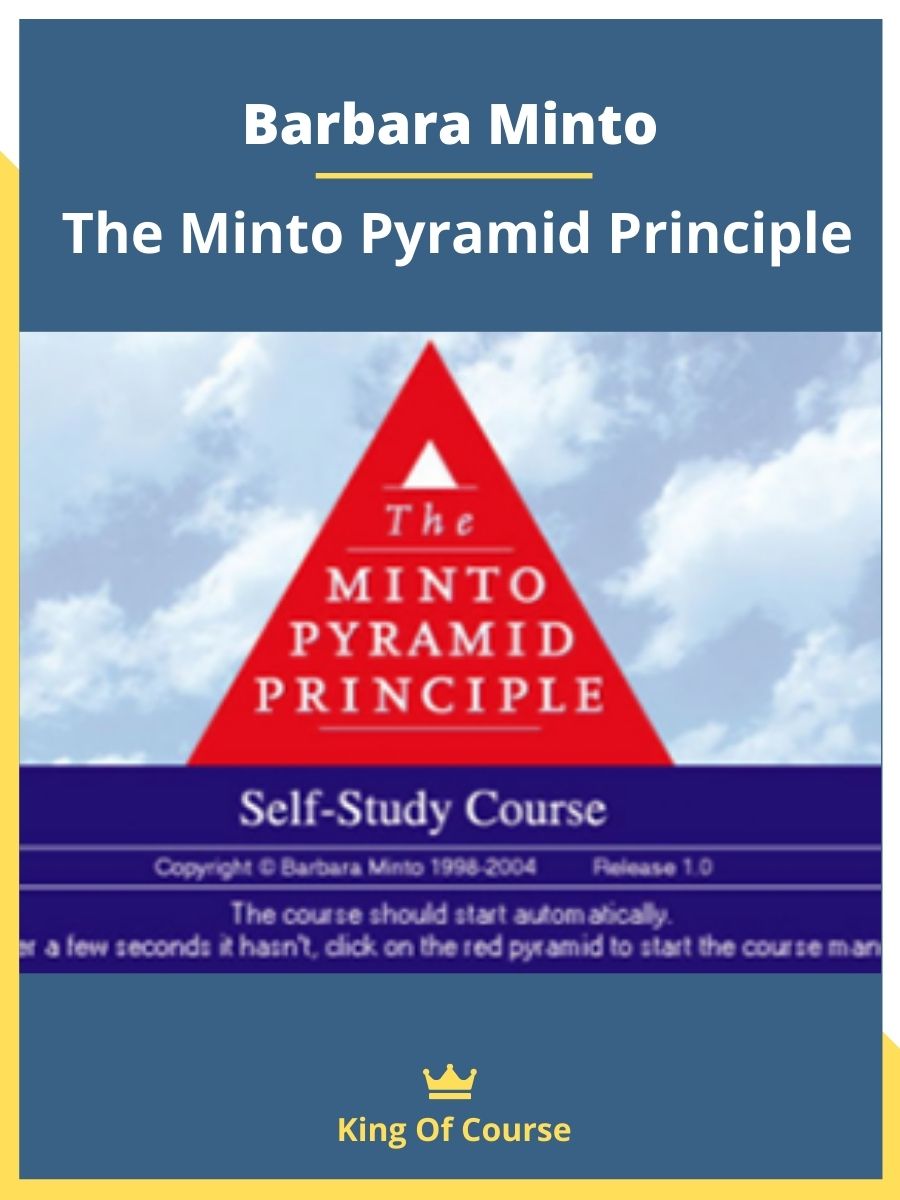 Barbara Minto – The Minto Pyramid Principle | LOADCOURSE - Best ...