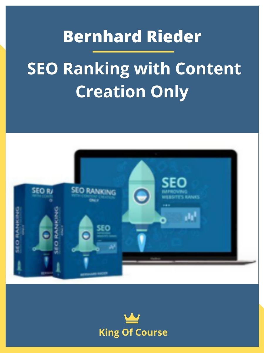 Bernhard Rieder – SEO Ranking with Content Creation Only | LOADCOURSE ...