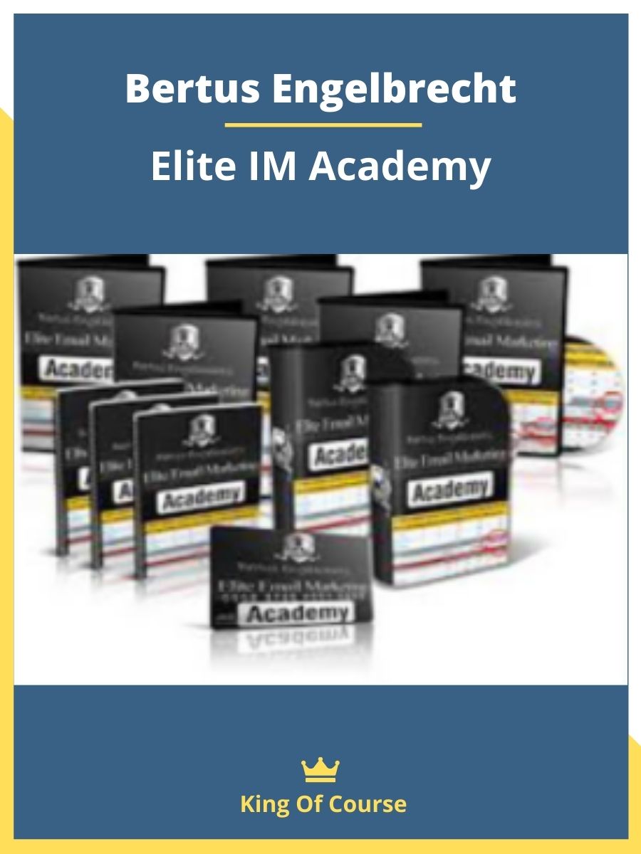 Bertus Engelbrecht – Elite IM Academy | LOADCOURSE - Best Discount ...