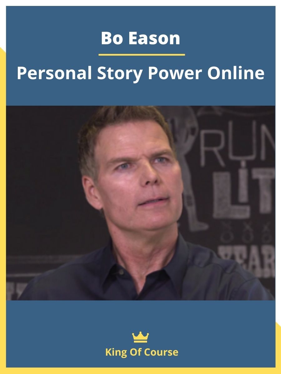Bo Eason – Personal Story Power Online | LOADCOURSE - Best Discount ...
