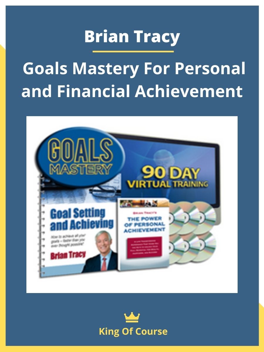 Brian Tracy – Goals Mastery For Personal and Financial Achievement ...