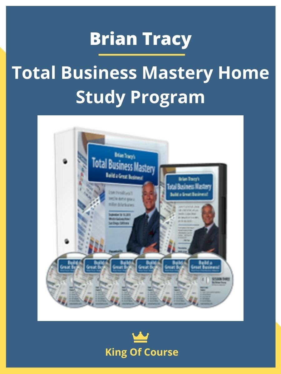 Brian Tracy – Total Business Mastery Home Study Program | LOADCOURSE ...