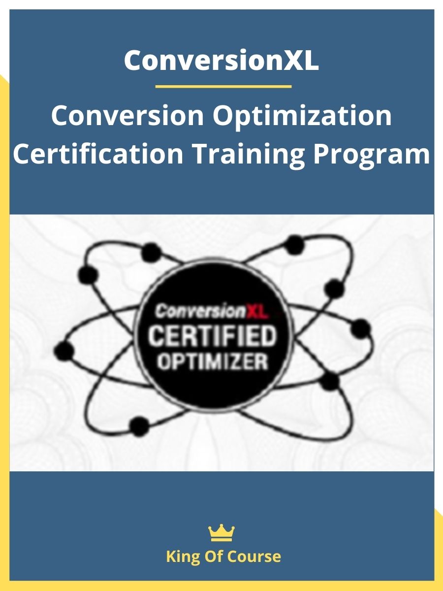 ConversionXL – Conversion Optimization Certification Training Program ...