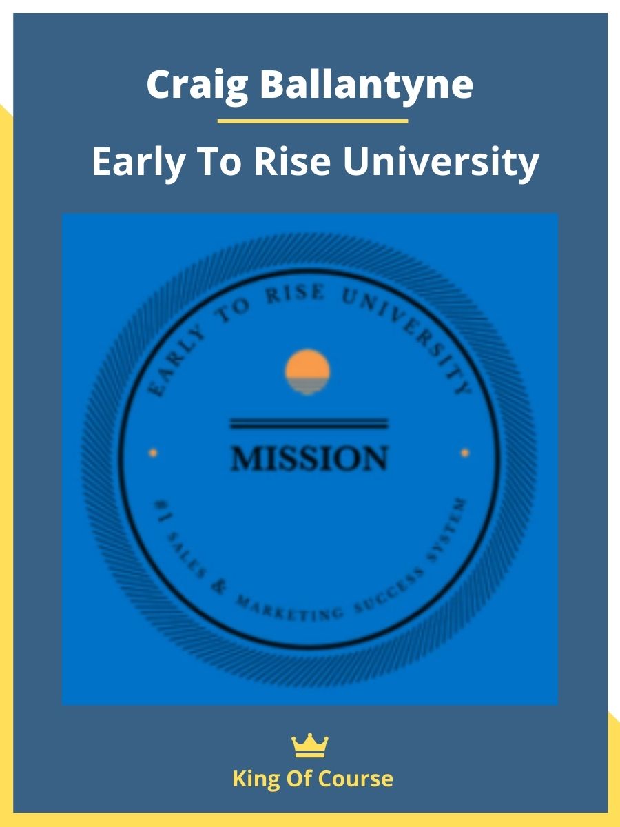 Craig Ballantyne – Early To Rise University | LOADCOURSE - Best ...