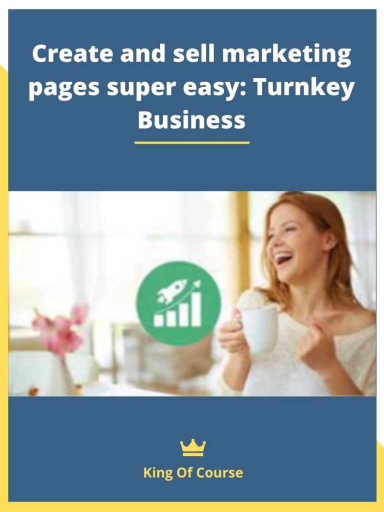 Create and sell marketing pages super easy: Turnkey Business ...