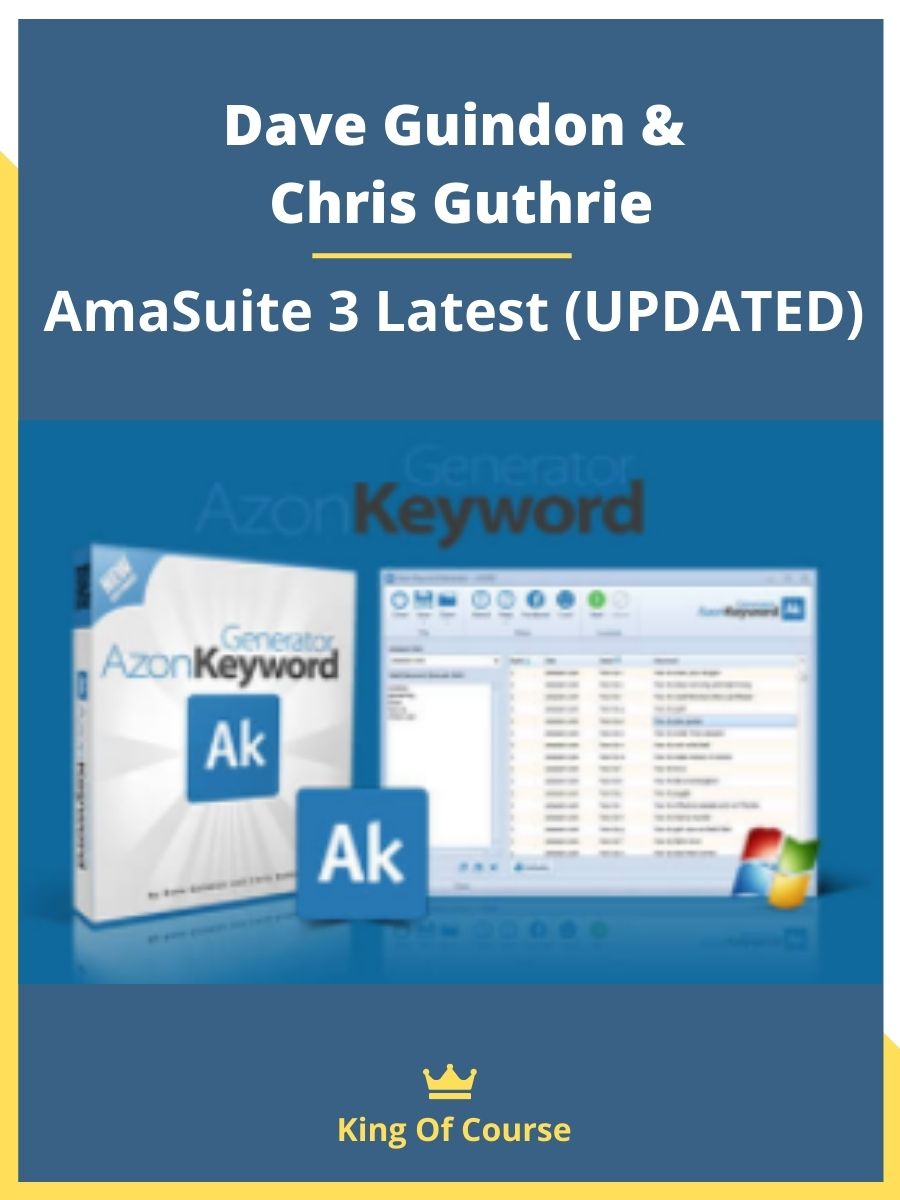 Dave Guindon & Chris Guthrie – AmaSuite 3 Latest (UPDATED) | LOADCOURSE ...