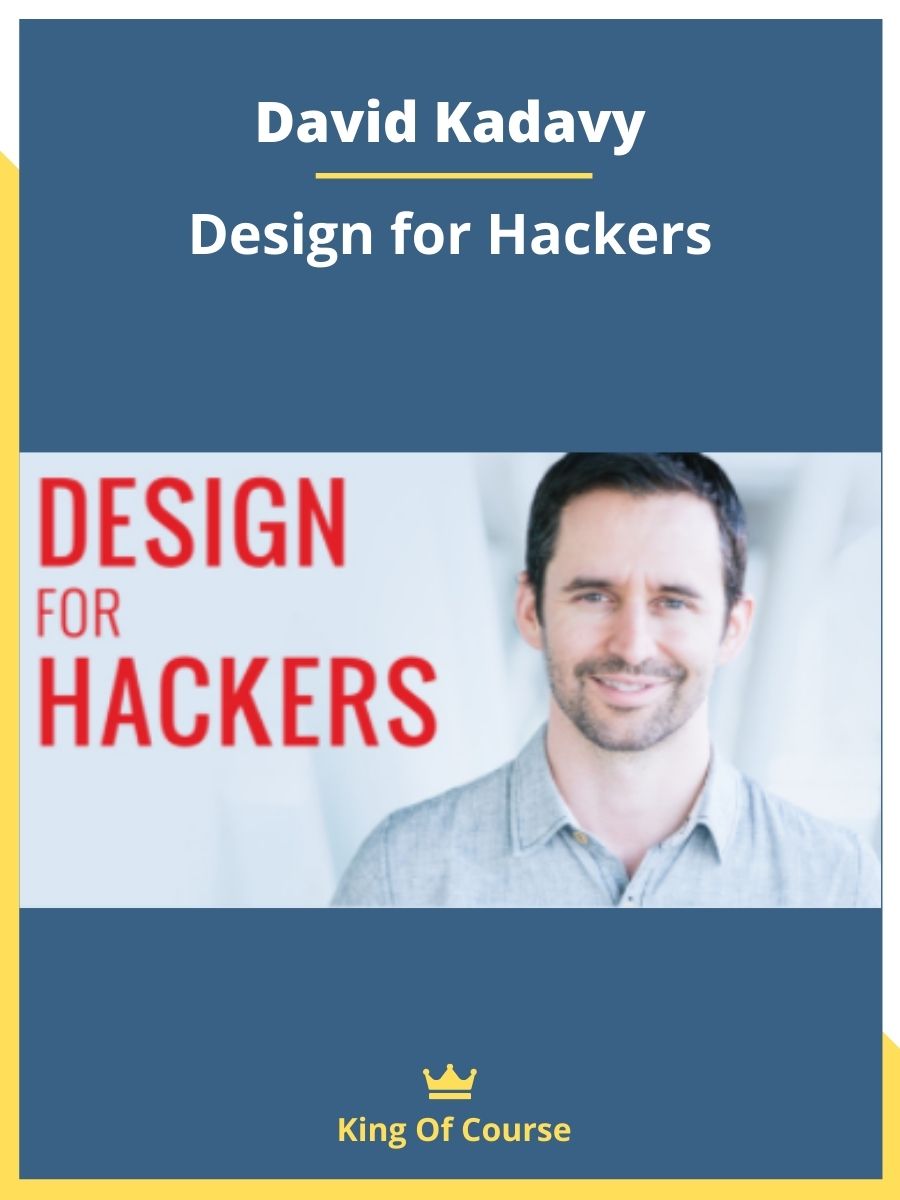 David Kadavy – Design for Hackers | LOADCOURSE - Best Discount Trading ...