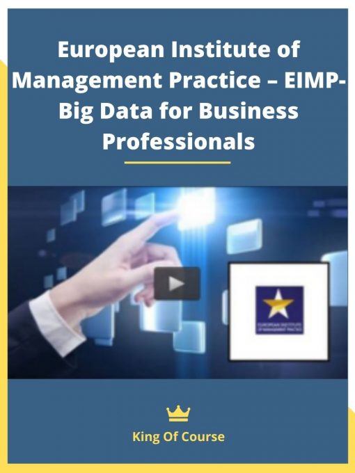 European Institute of Management Practice – EIMP- Big Data for Business ...