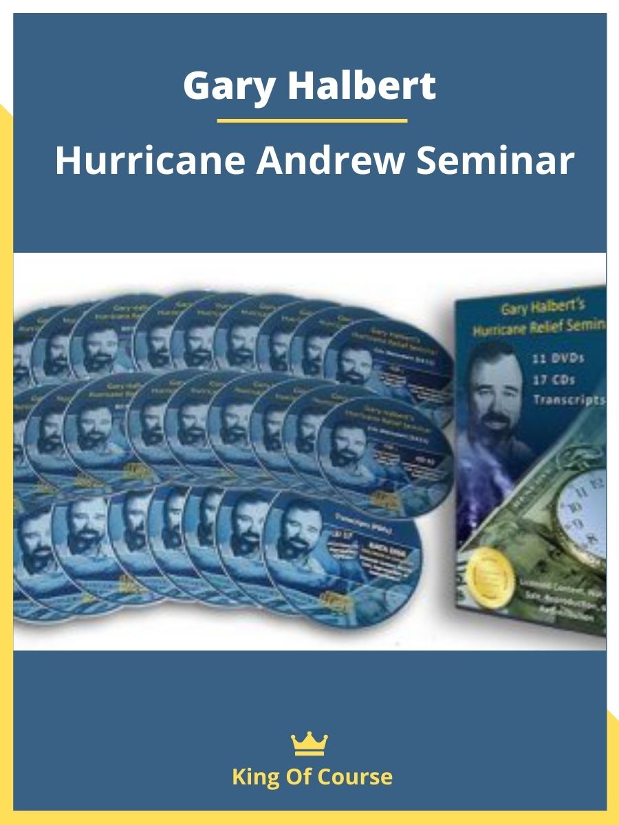 Gary Halbert – Hurricane Andrew Seminar | LOADCOURSE - Best Discount ...