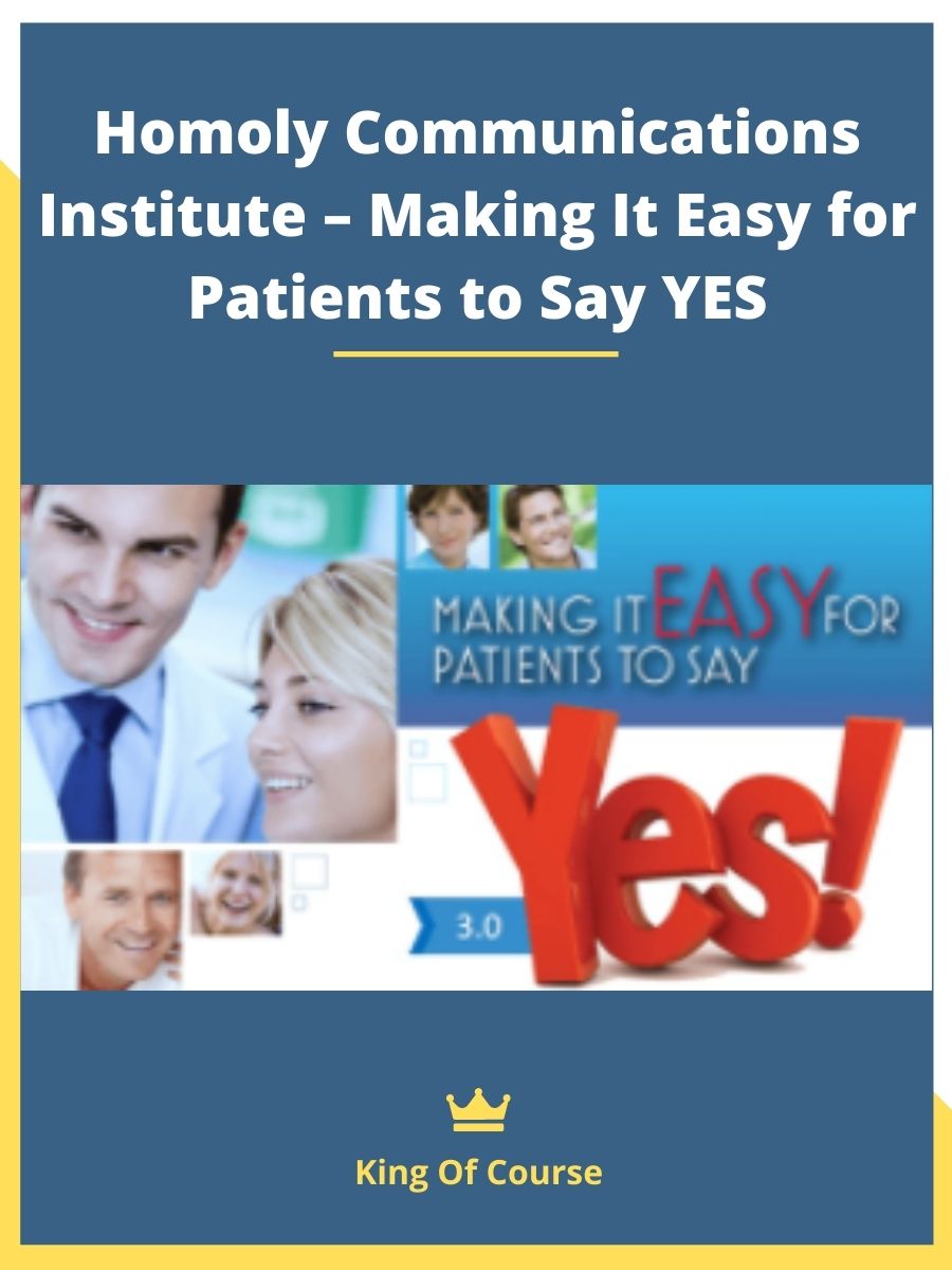 Homoly Communications Institute – Making It Easy for Patients to Say ...